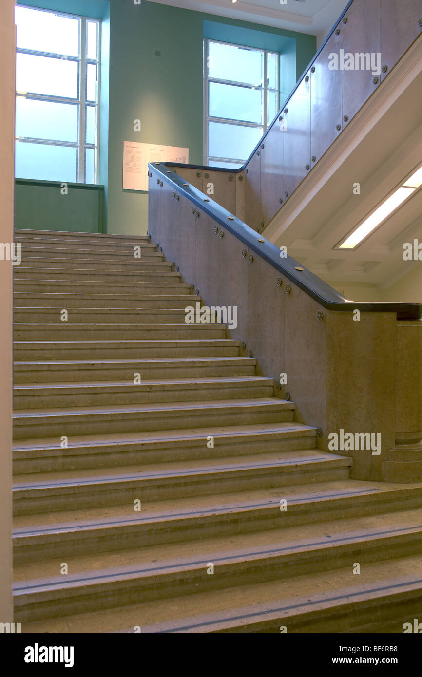 British museum interior stairs Stock Photo - Alamy