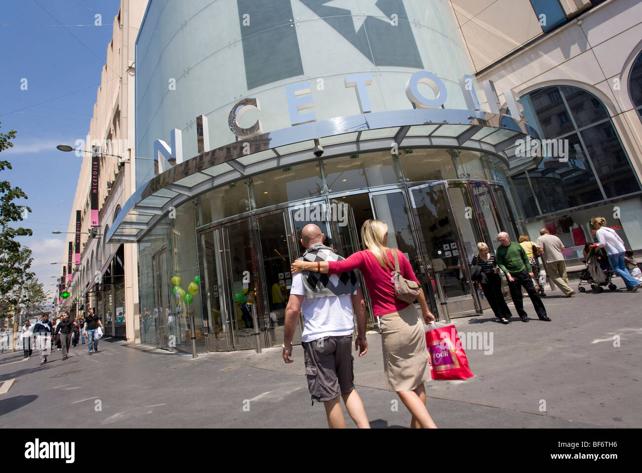 Mall Nice Etoile, Nice, Cote d Azur, Provence, France Stock Photo - Alamy