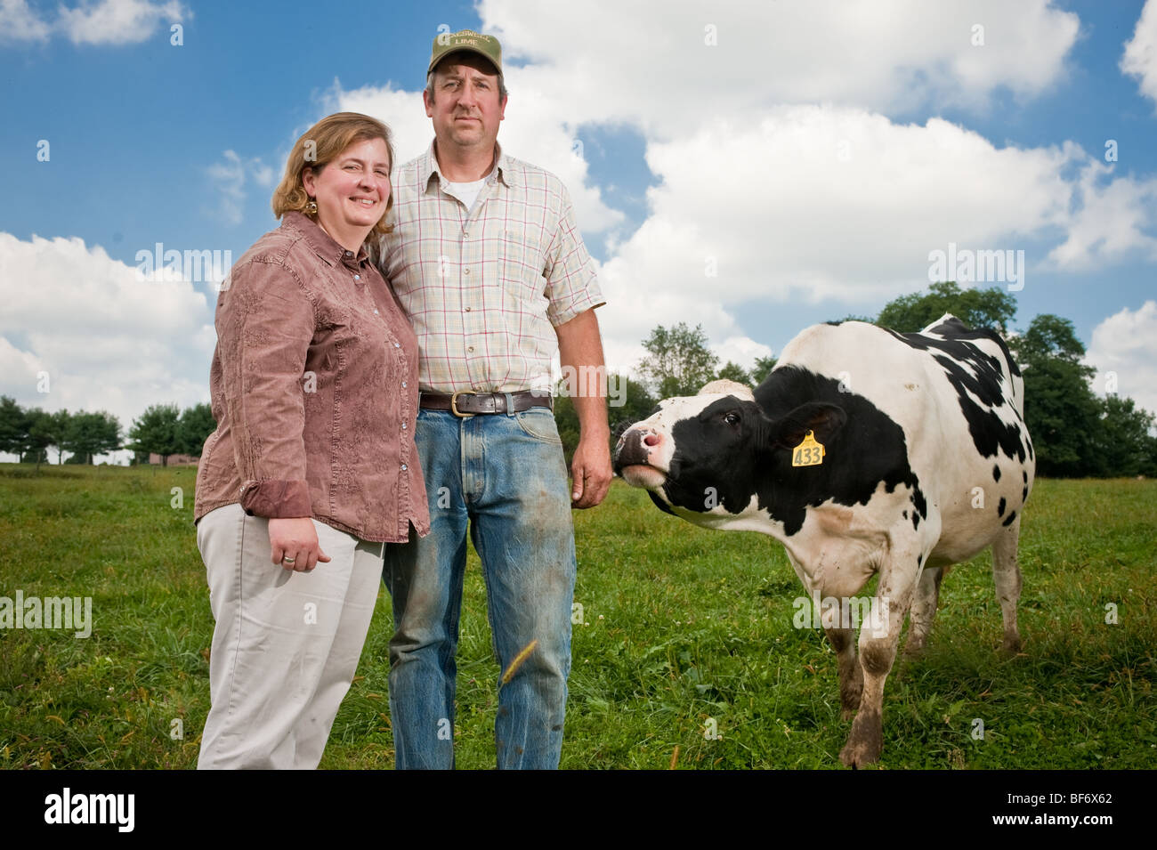 Kate and David Dallam , Brooms Bloom Dairy, Harford County Maryland ...