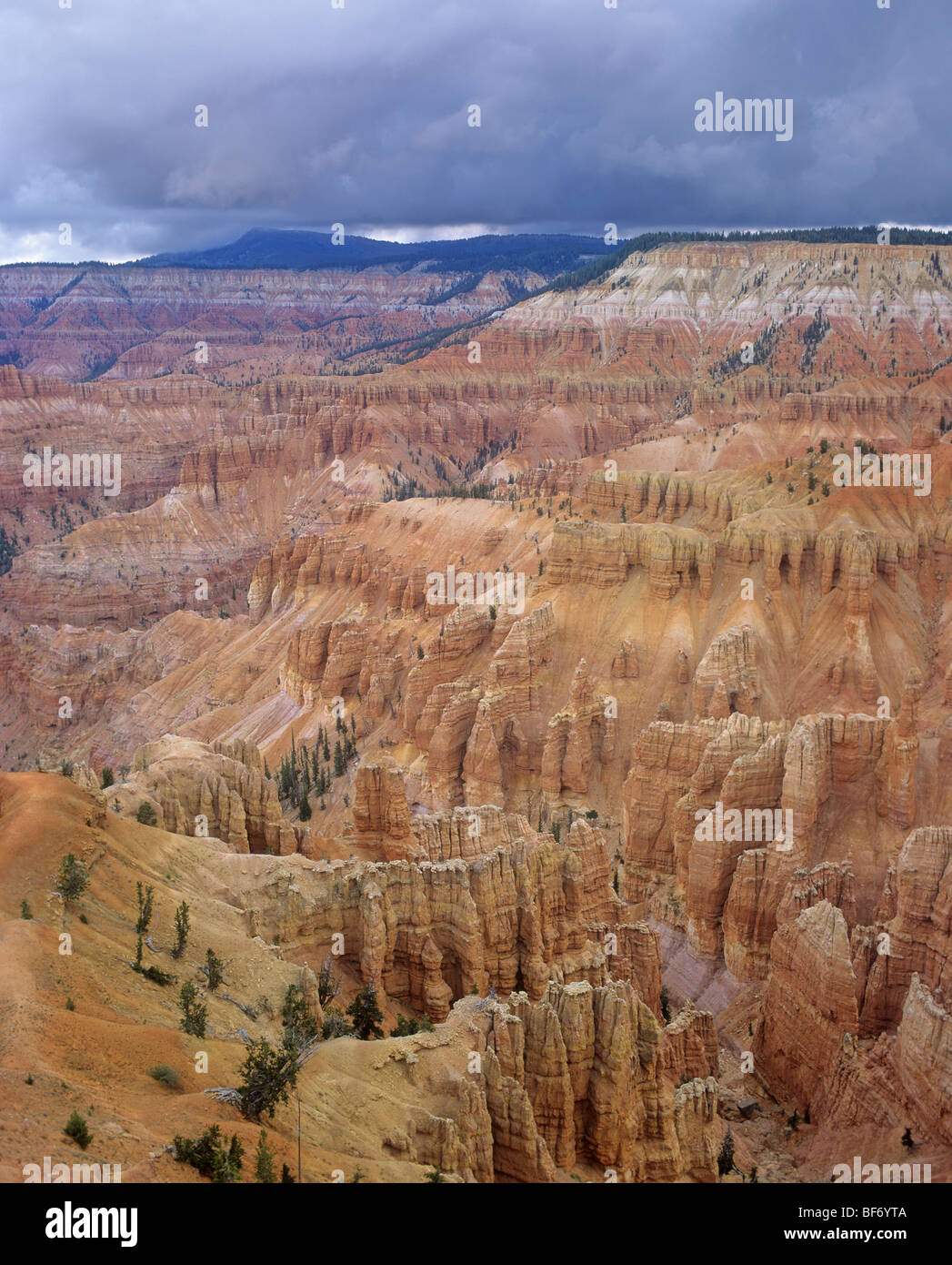 Cedar Breaks Amphitheater view from Point Supreme on west side of ...