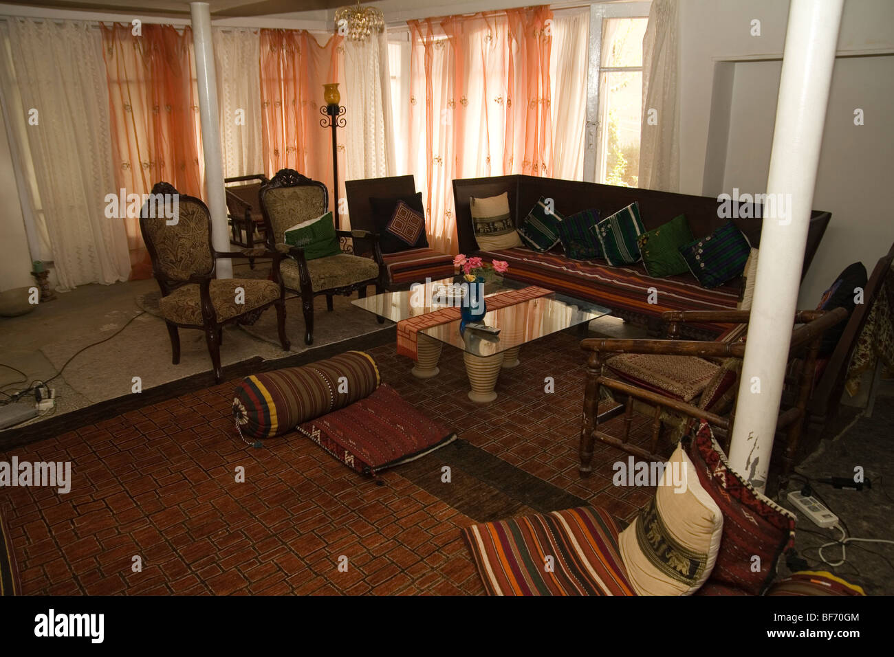 interior designs in soft furnishing and textiles in family house Kabul ...