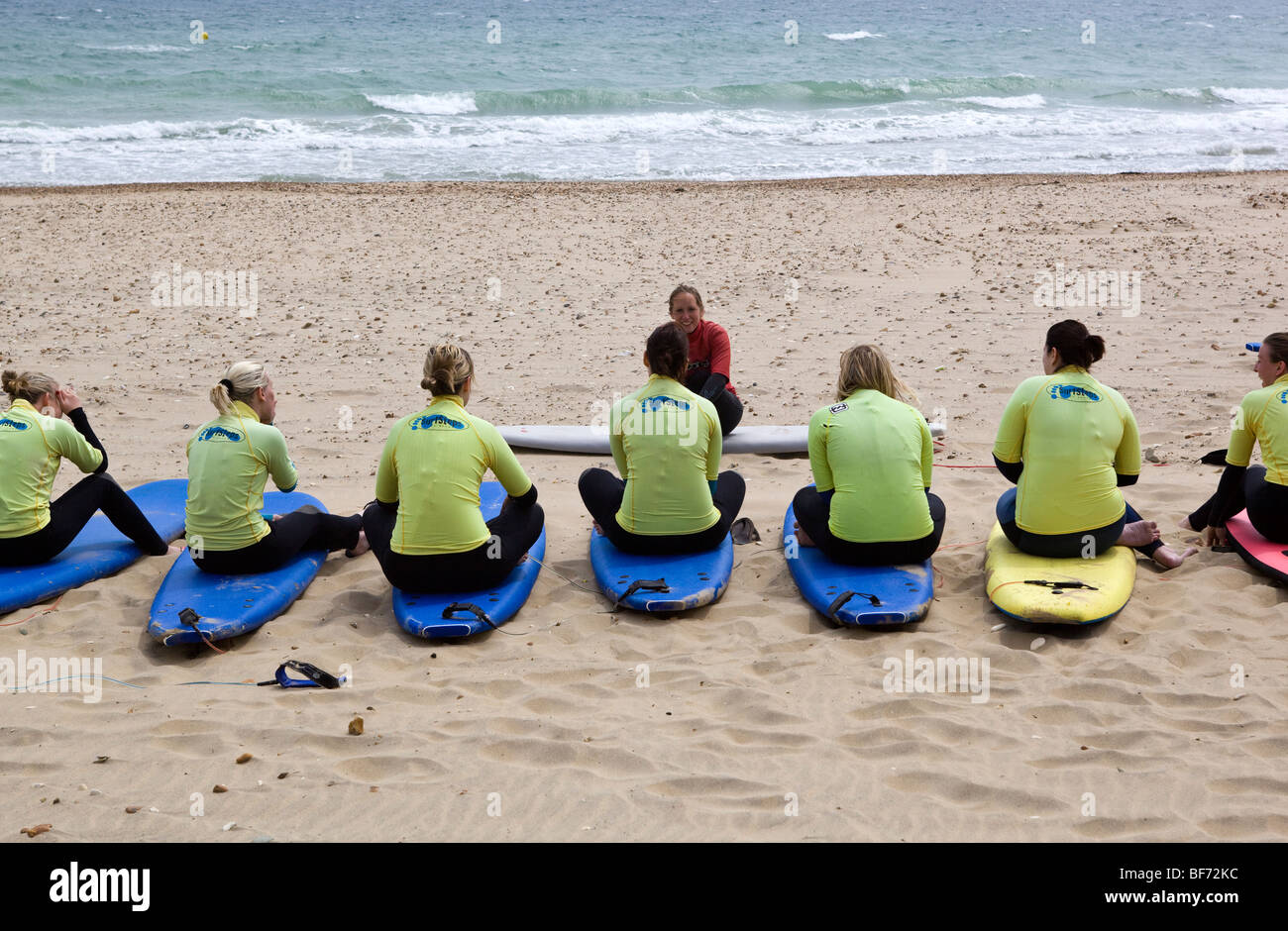 English surf school hi-res stock photography and images - Alamy