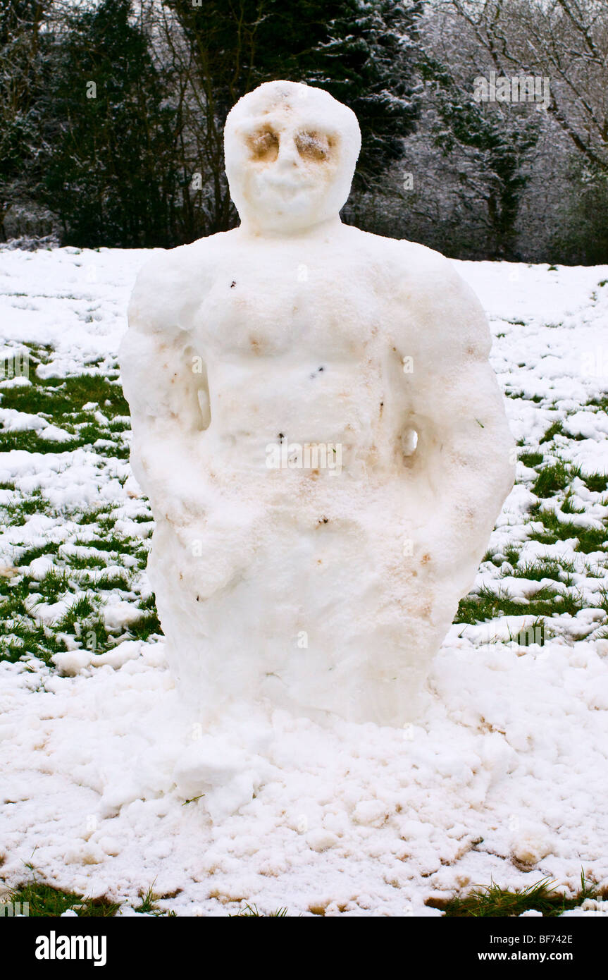 Snowman melting hi-res stock photography and images - Alamy