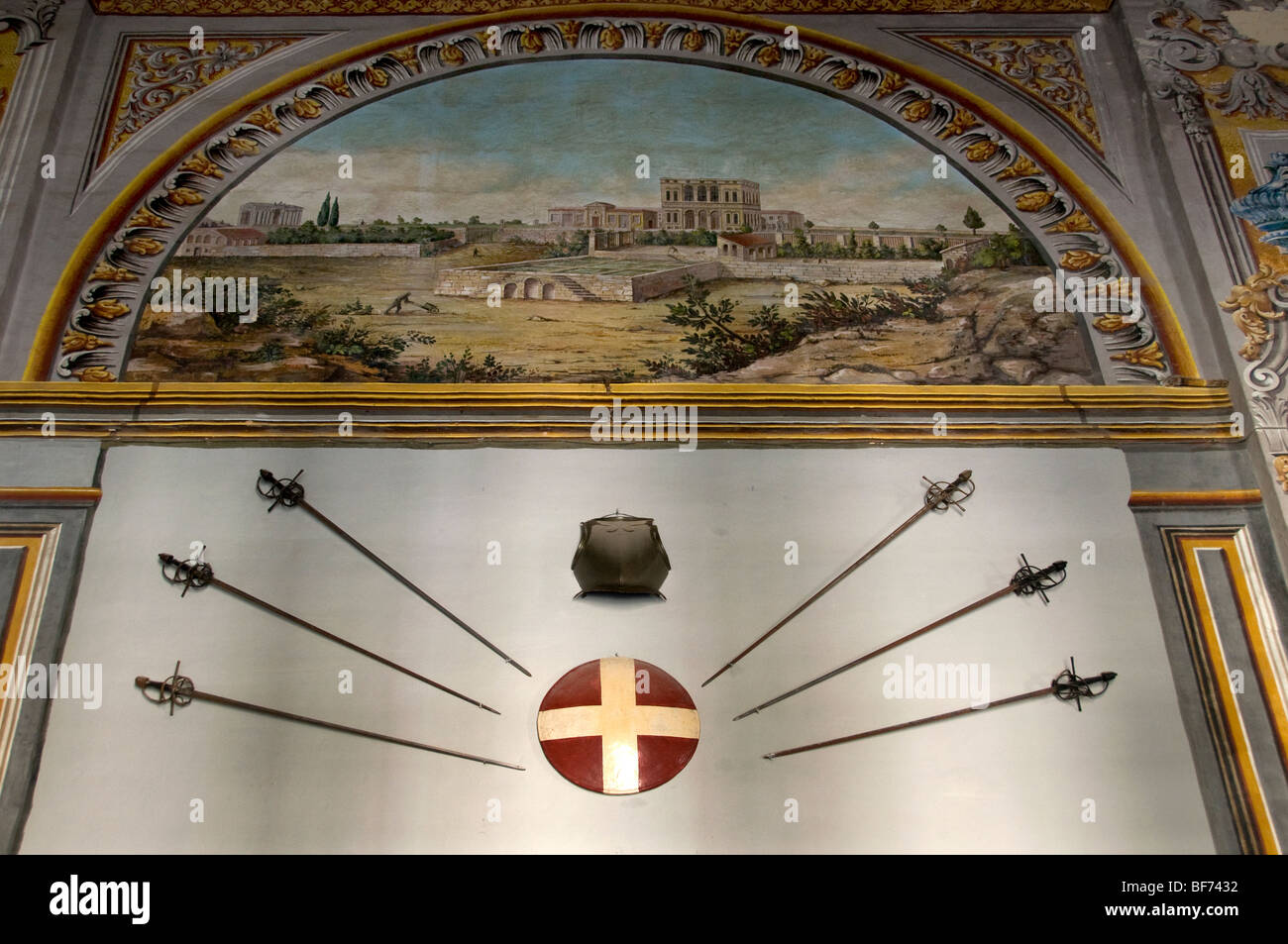 Malta Valletta Grand Master Master's Palace Knight Stock Photo - Alamy