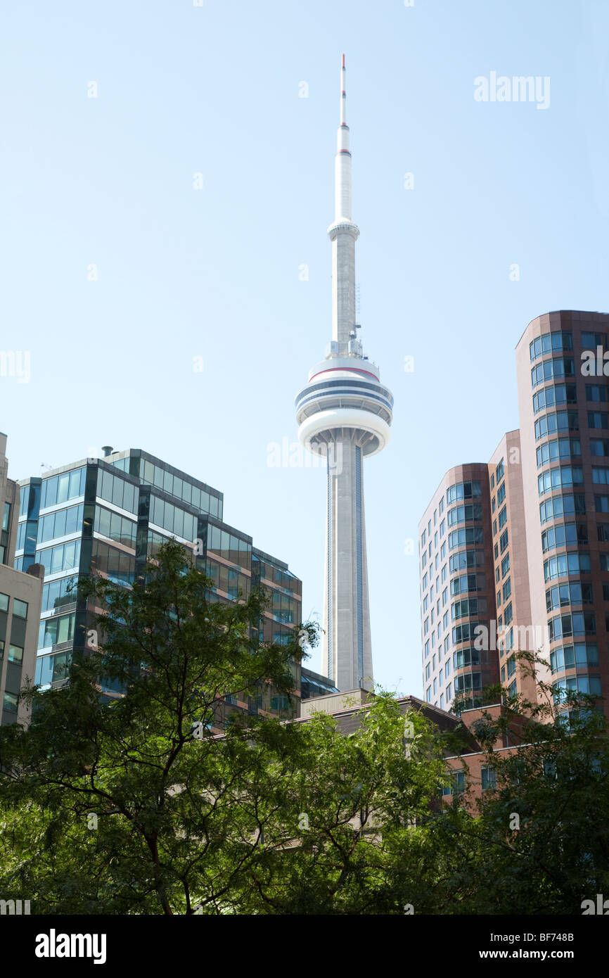 Cn tower in Toronto, Canada Stock Photo - Alamy