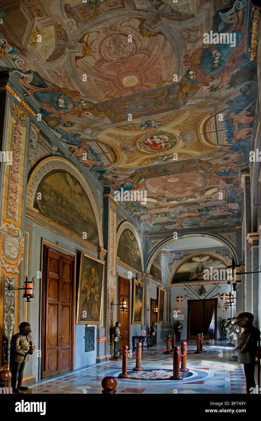 Malta Valletta Grand Master Master's Palace Knight Stock Photo - Alamy