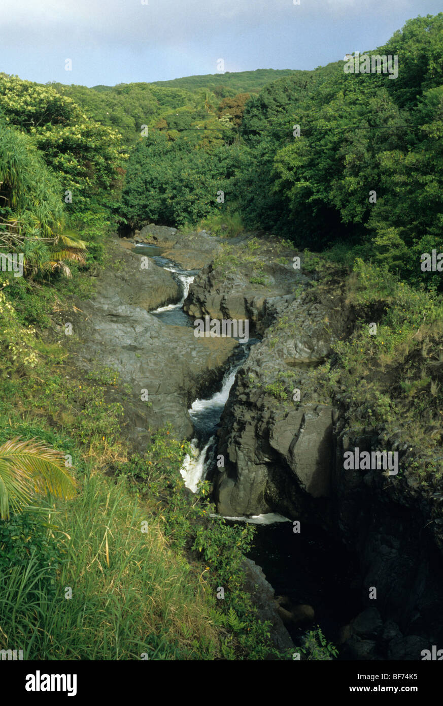 Seven pools, near Hana, Maui, Hawaii Stock Photo - Alamy