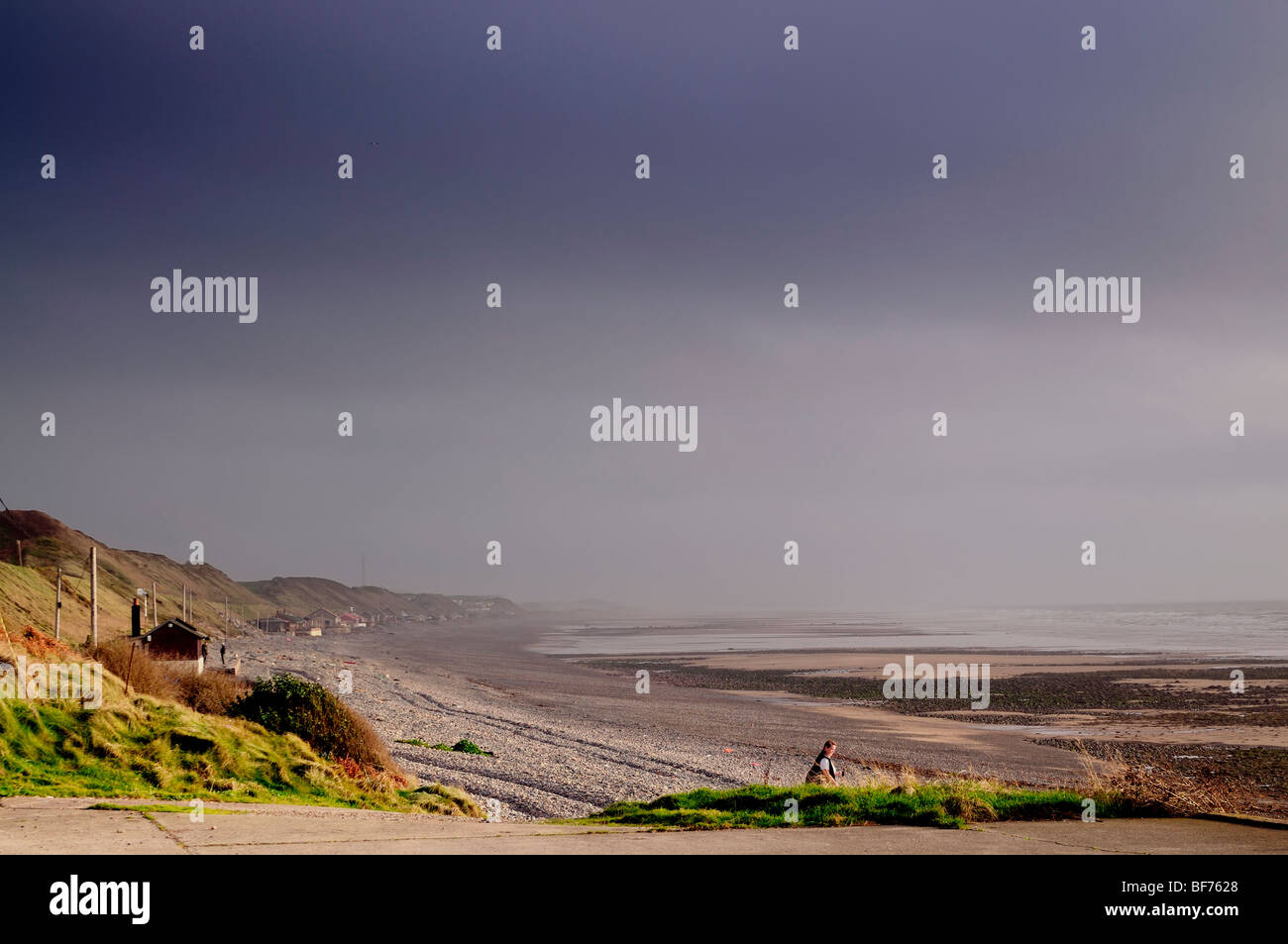 Nethertown Beach in Cumbria,United Kingdom Stock Photo - Alamy