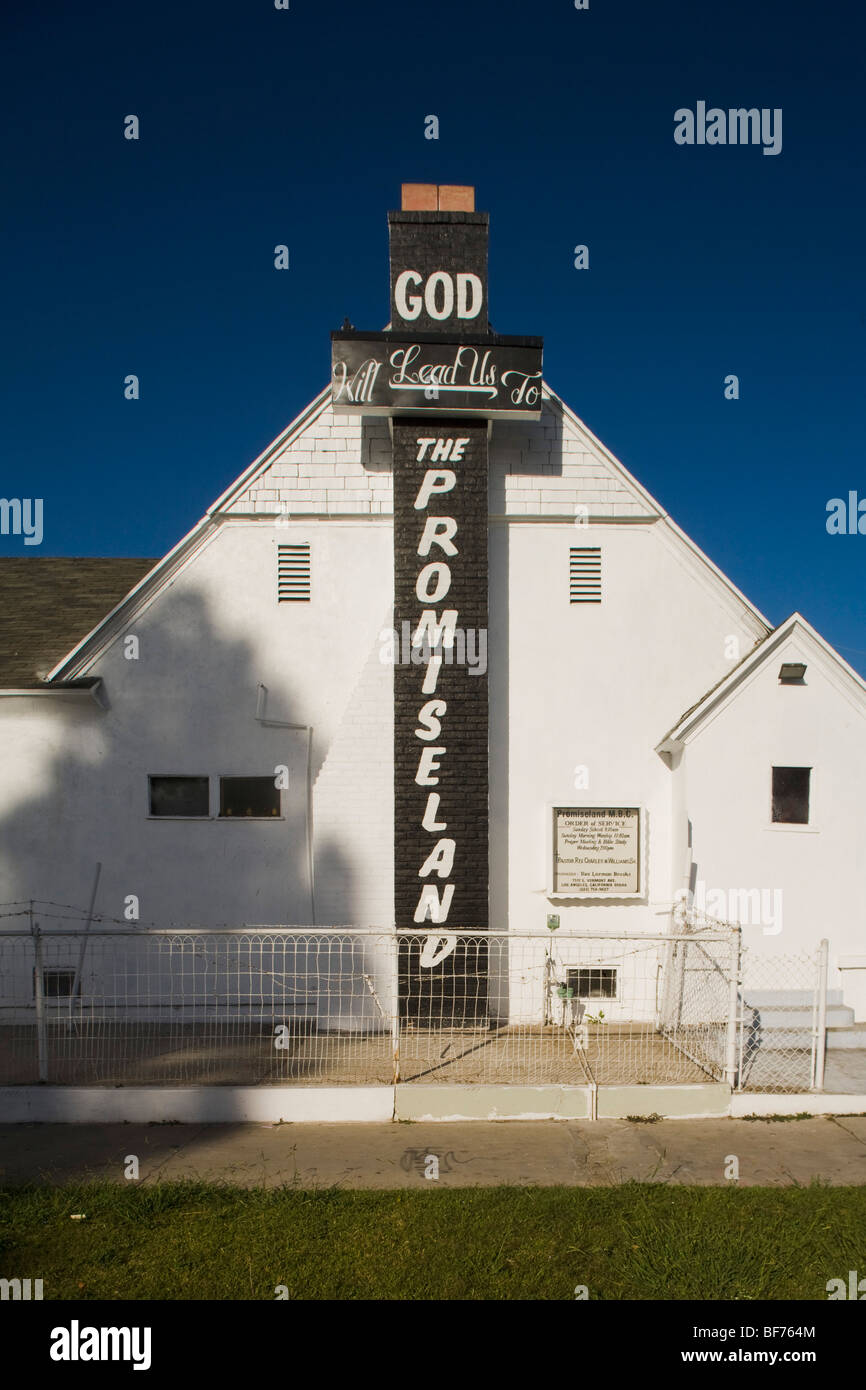 Church on Vermont Ave, Los Angeles County, California, United States of ...