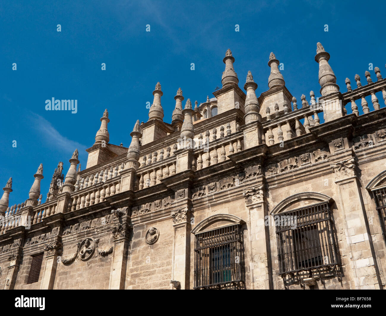 The Cathedral in Seville, the worlds largest gothic cathedral built on ...