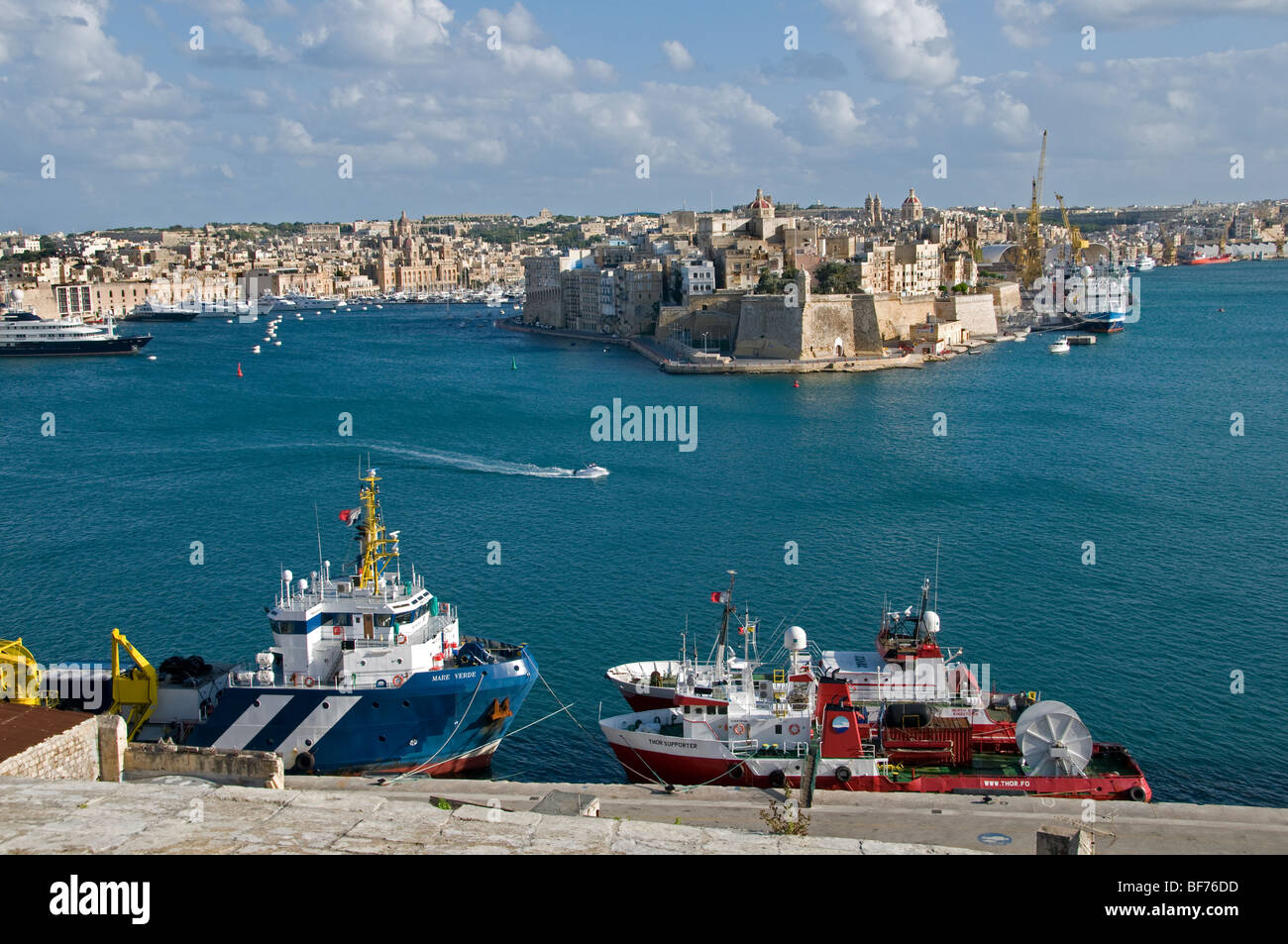 The Three Cities Malta High Resolution Stock Photography and Images - Alamy