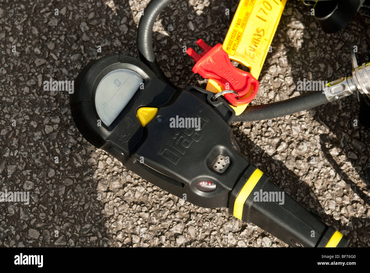 Fireman Drager Breathing Apparatus Set BA Content Gauge Digital Stock ...