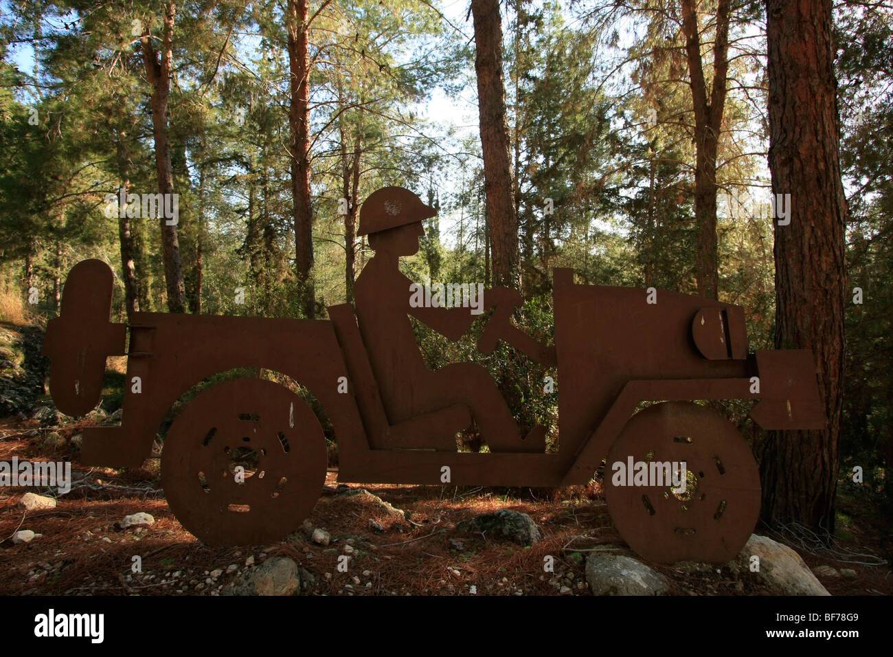 Israel, Shephelah, the historic Burma road Stock Photo - Alamy