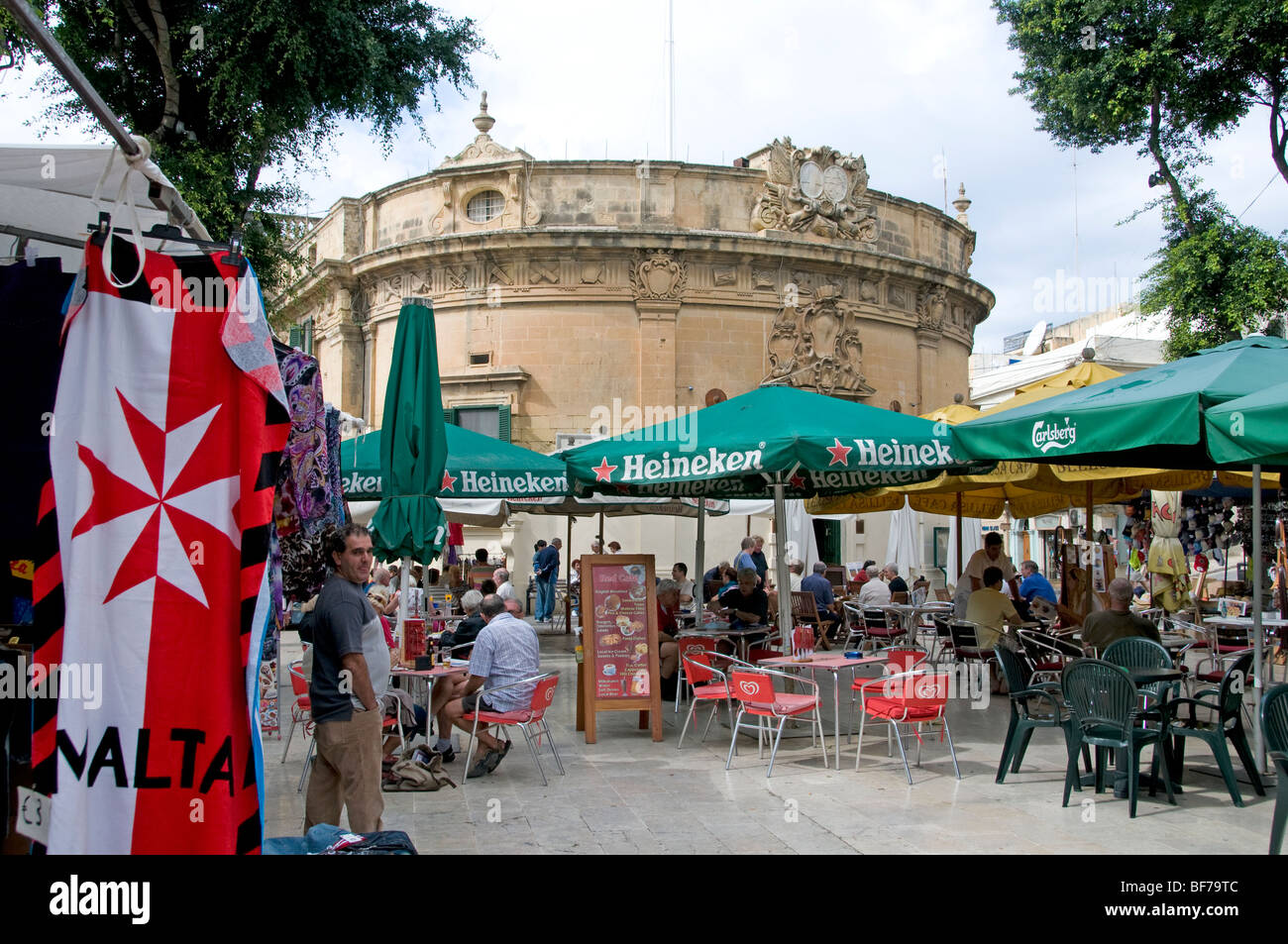 Victoria Rabat Gozo old fortified city town Malta Stock Photo - Alamy