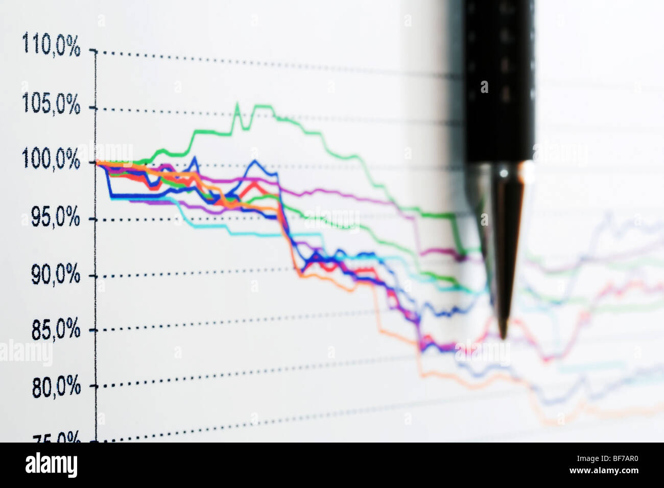 Stock index dynamics Stock Photo - Alamy