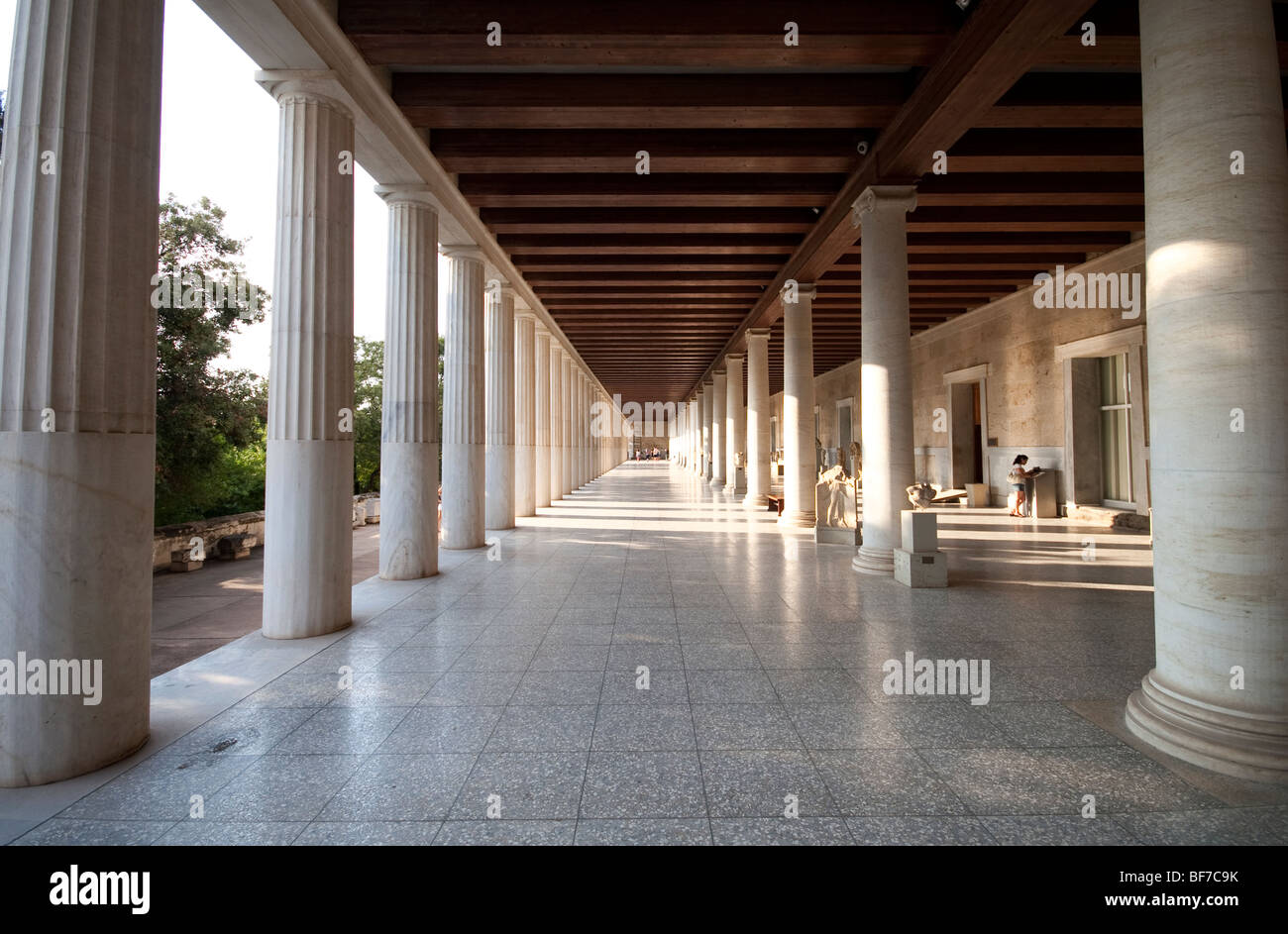 Stoa of attalos and agora museum hi-res stock photography and images ...