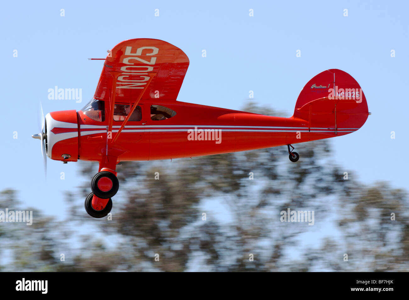 Luscombe Airplane Corp. Phantom 1 in flight Stock Photo - Alamy