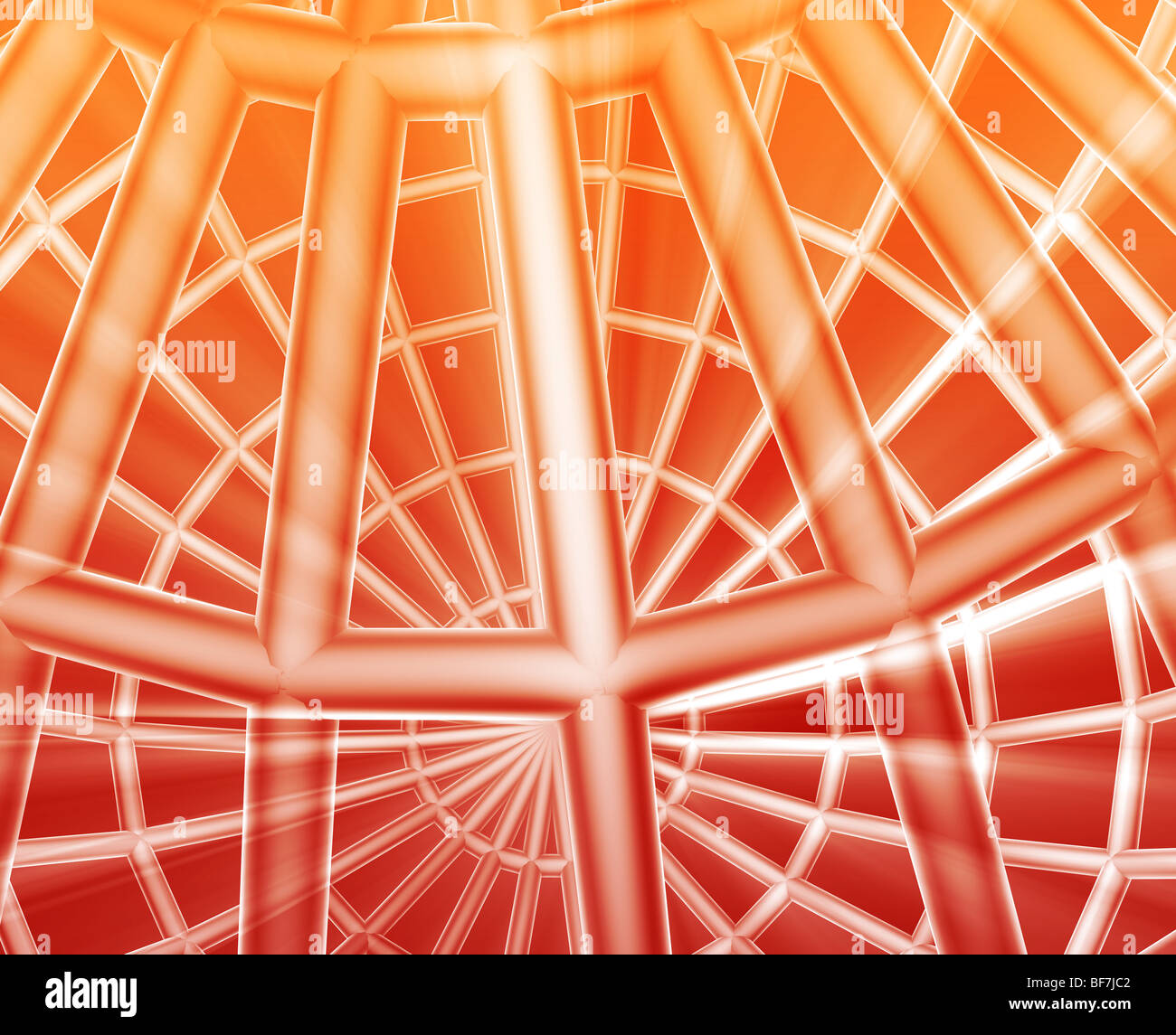 Abstract globe grid wireframe sphere illustration background Stock ...
