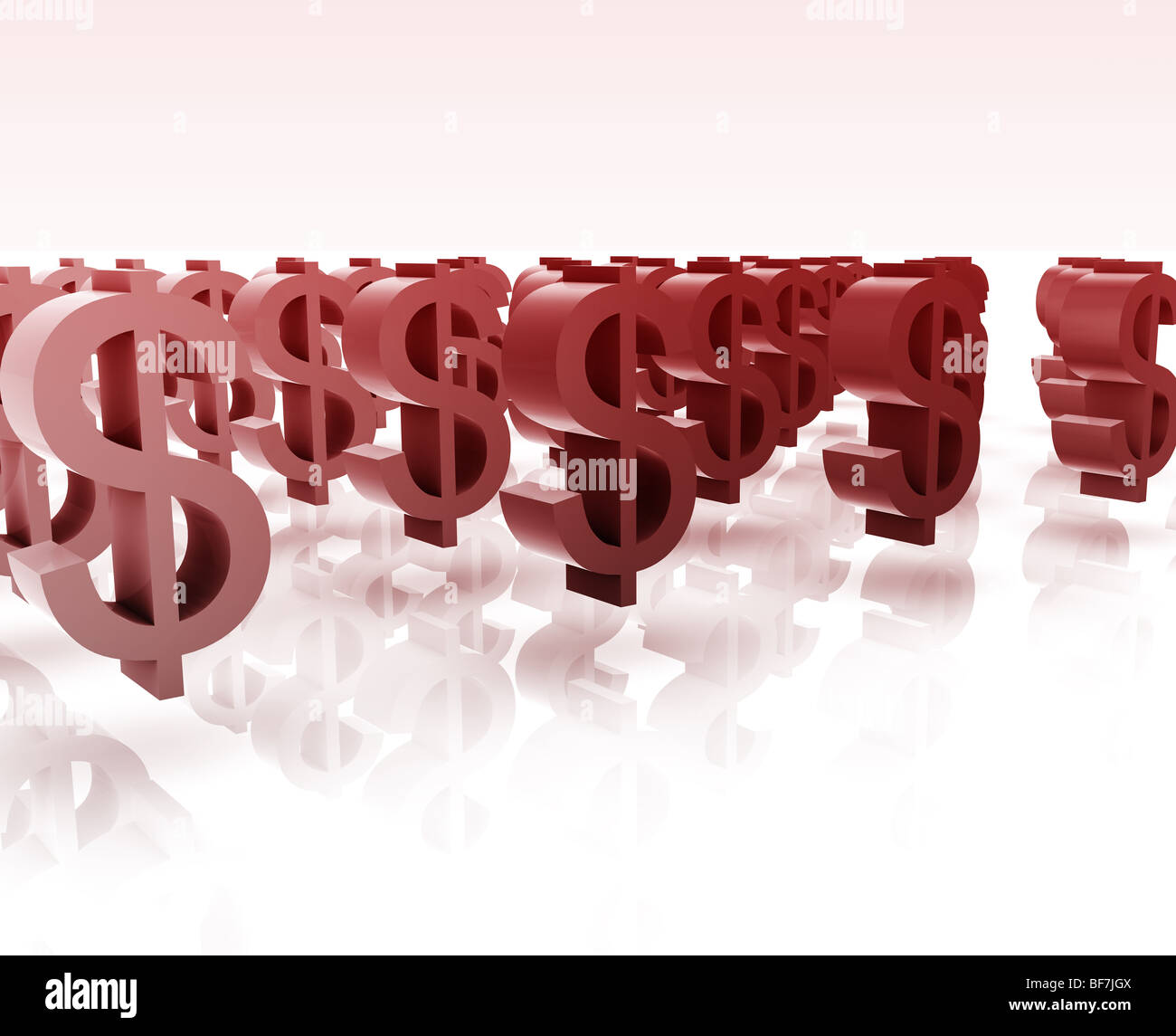 Dollar currency symbols illustration many in group Stock Photo - Alamy