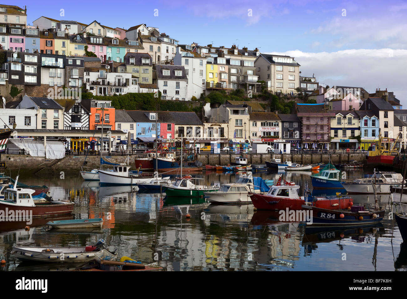 Brixham Harbour Devon Stock Photo - Alamy