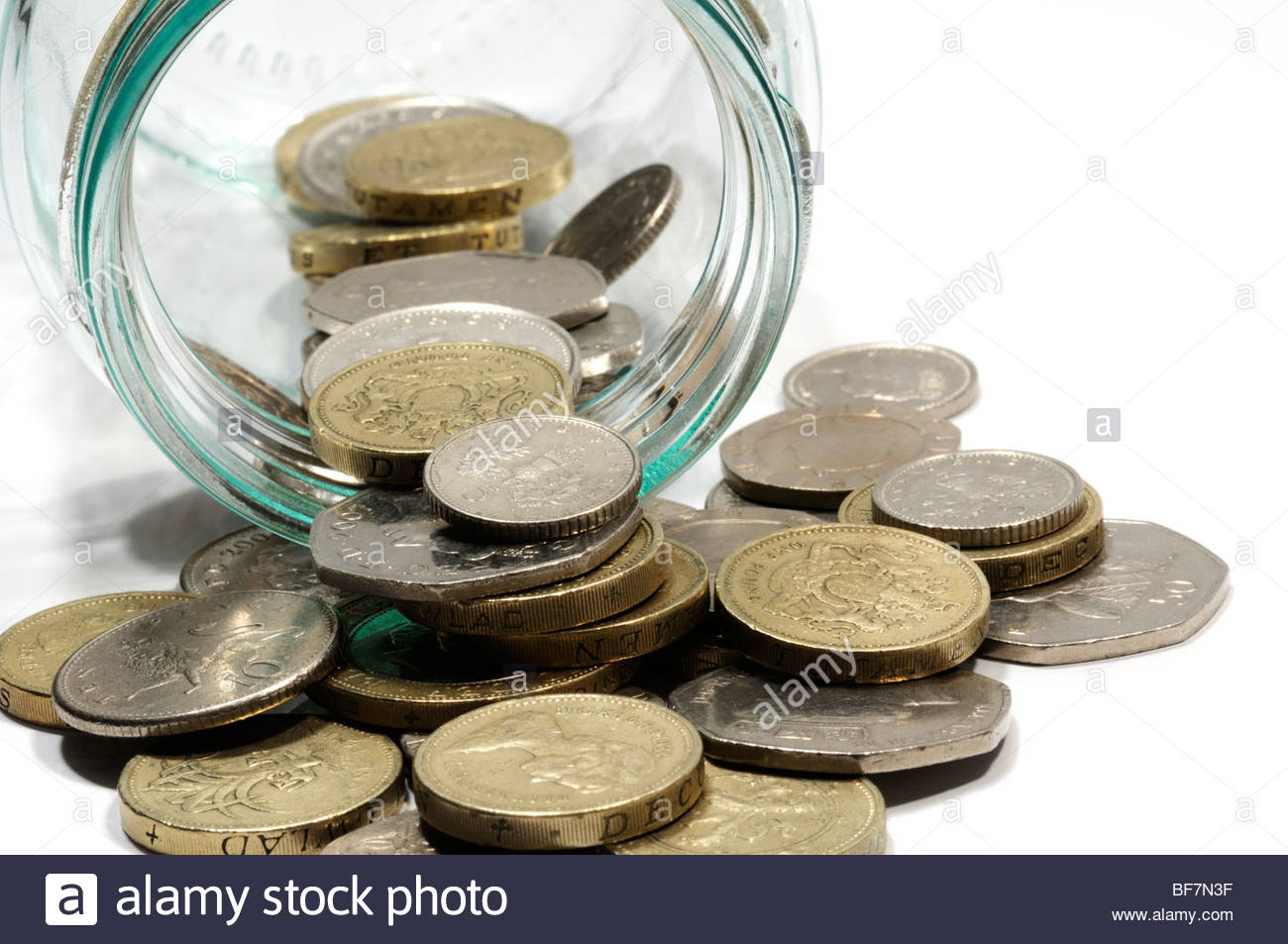 Savings Jar Pound High Resolution Stock Photography and Images - Alamy