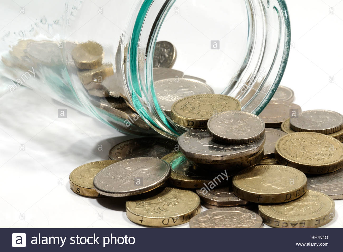 Savings Jar Pound High Resolution Stock Photography and Images - Alamy