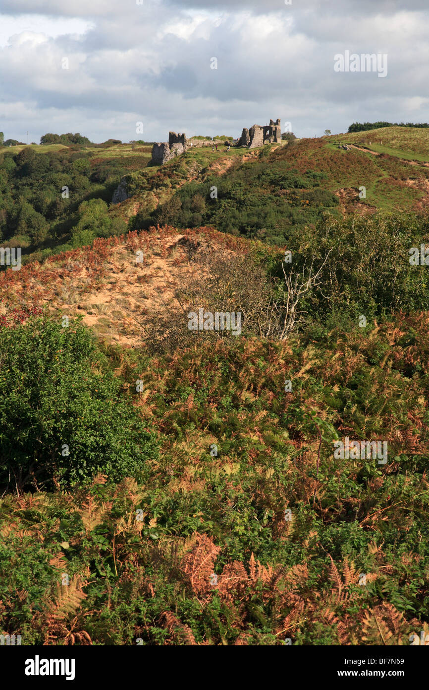 Pennard Castle, Gower, Wales, UK Stock Photo - Alamy