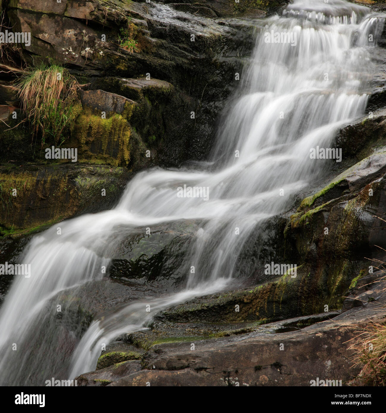 Waterfall, River Tawe, Wales, UK Stock Photo - Alamy