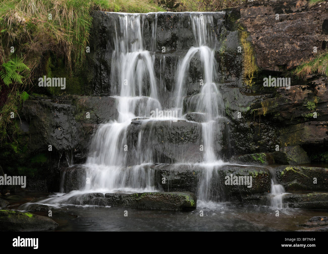 Brecon beacons colour waterfalls rivers lakes hi-res stock photography ...