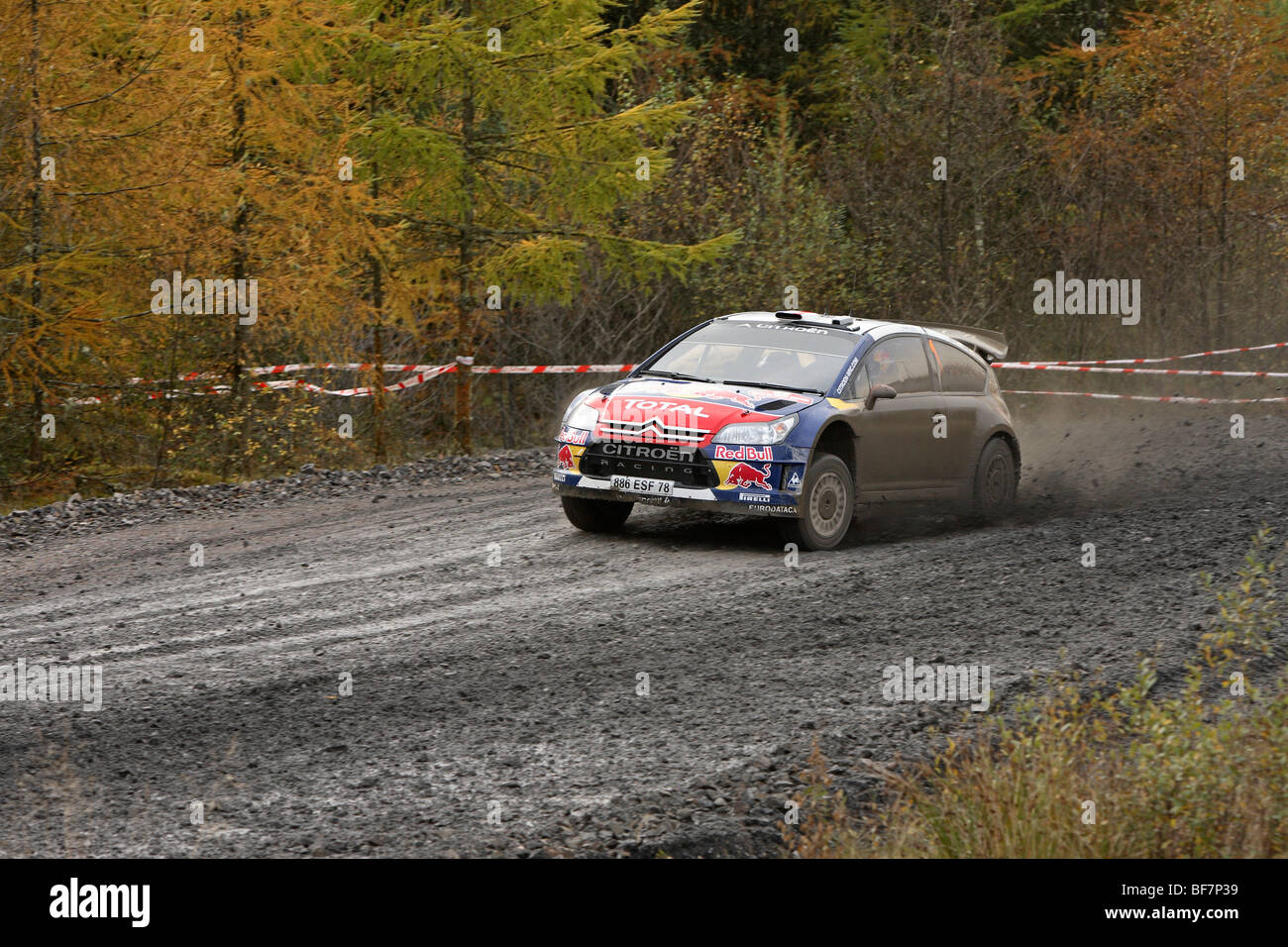 Sebastien Loeb, WRC GB Rally, Wales, UK Stock Photo - Alamy