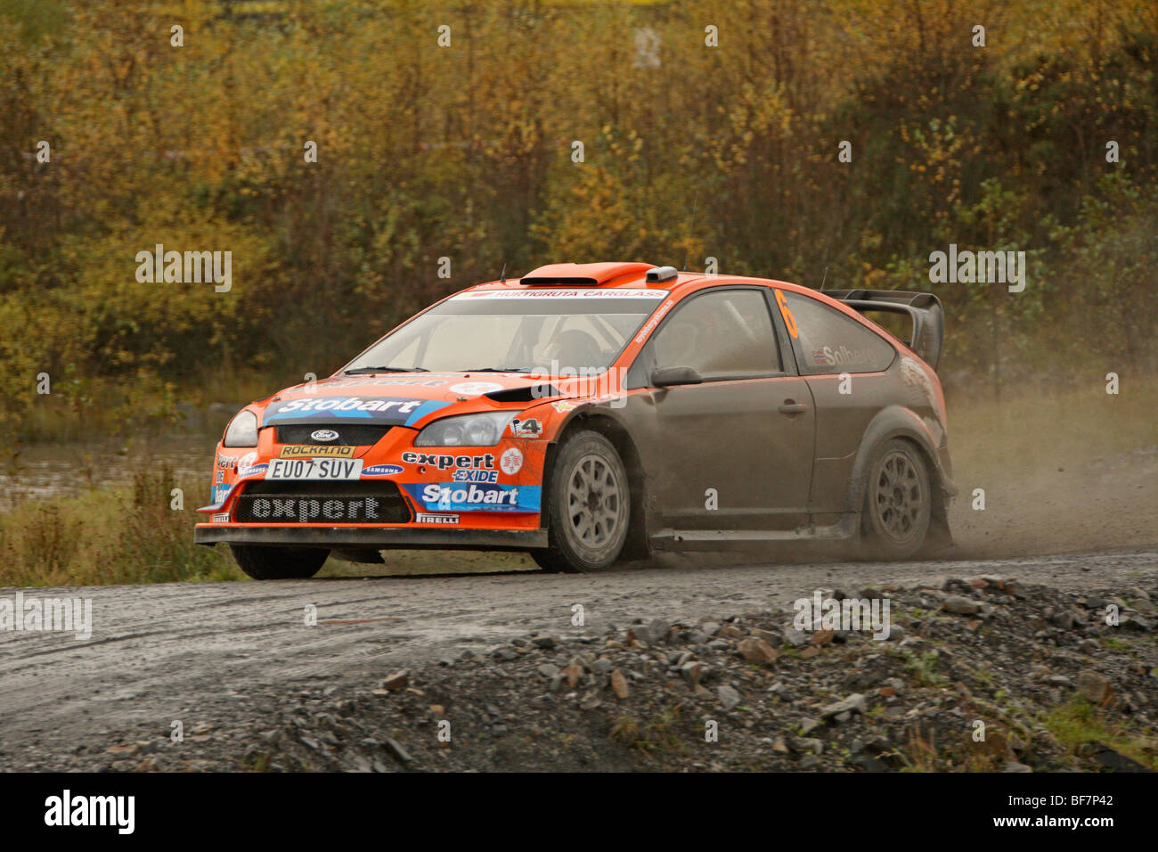 Henning Solberg, WRC GB Rally, Wales, UK Stock Photo - Alamy