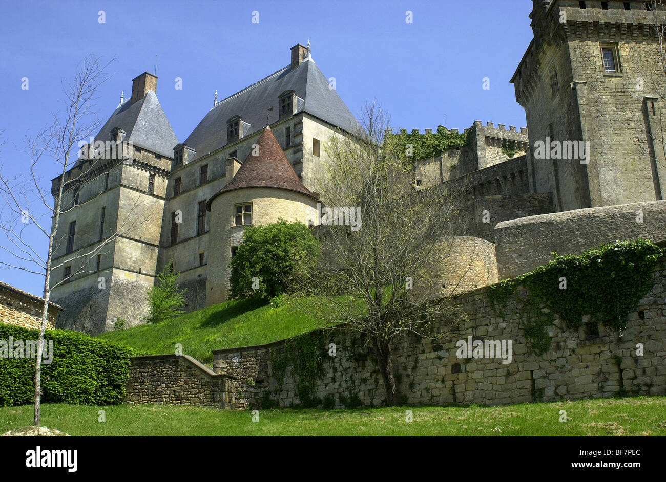Biron (24): the castle Stock Photo - Alamy