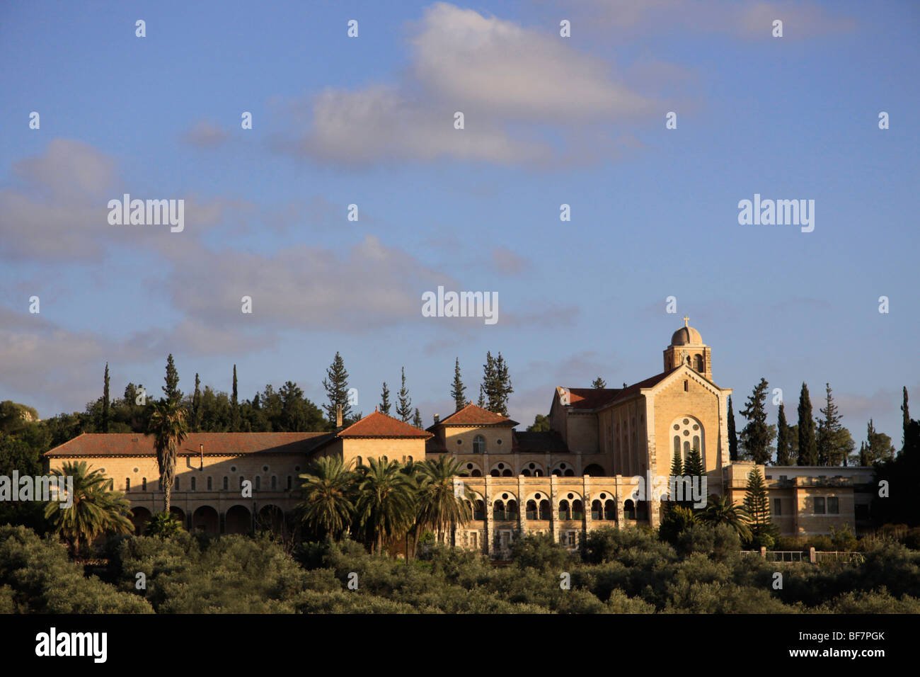 Israel, Shephelah, the Trappist Monastery in Latrun was established in ...