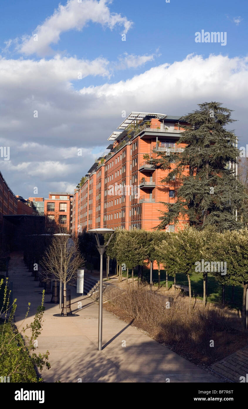 Lyon (69) : the building of "la cité internationale Stock Photo - Alamy