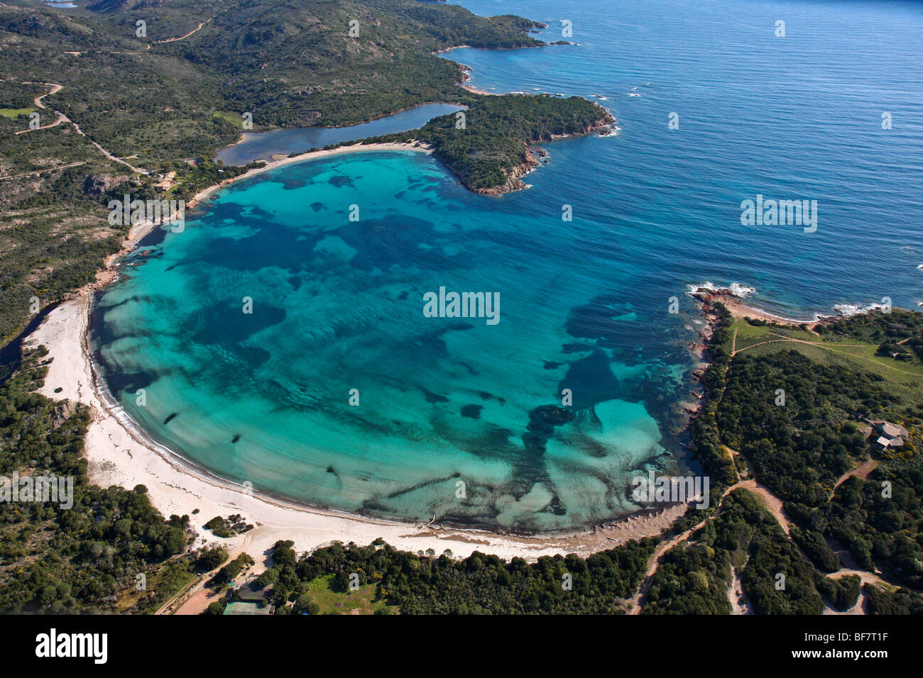 Corsica (2A): Rondinara Bay Stock Photo - Alamy