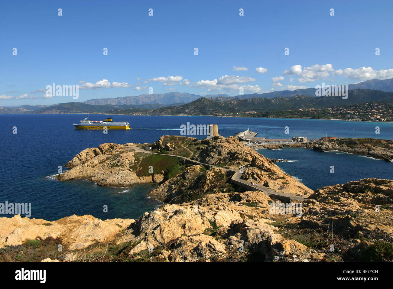 Corsica: Ile Rousse Stock Photo - Alamy