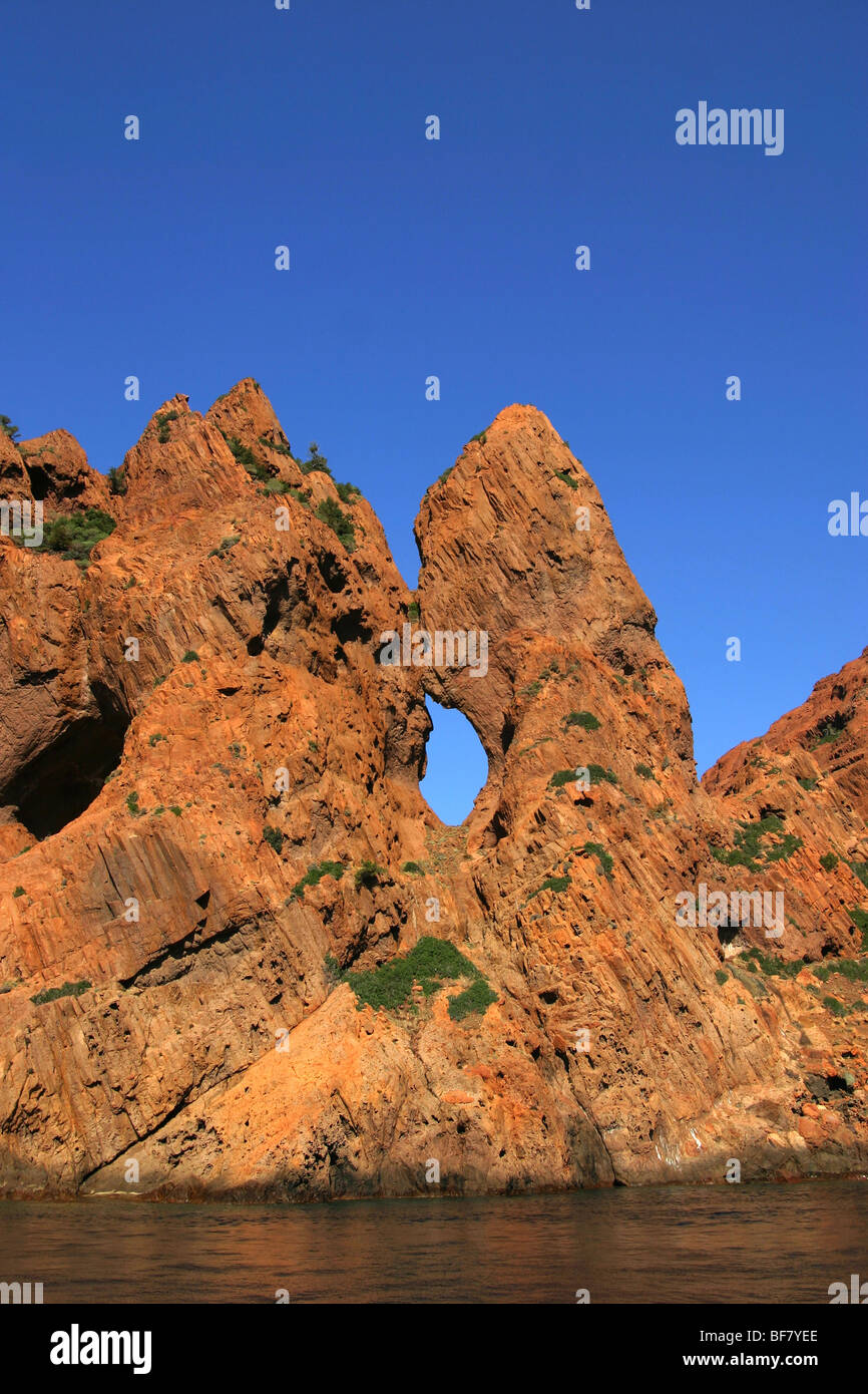 Corsica: Scandola Nature Reserve Stock Photo - Alamy