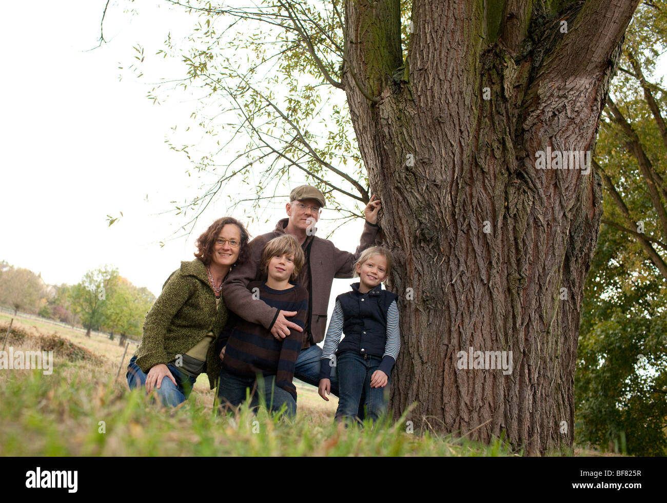 Family portrait , Germany Stock Photo - Alamy