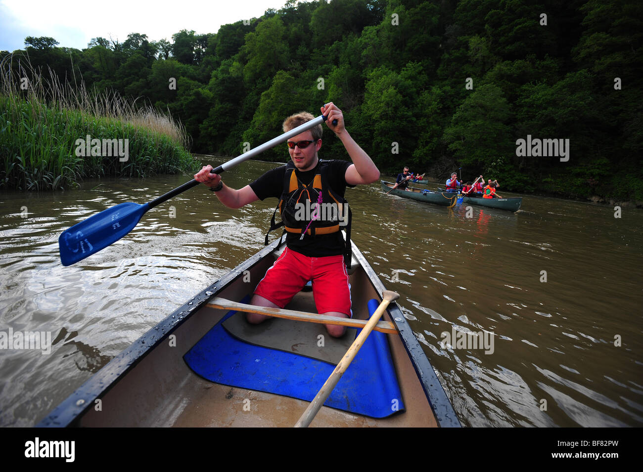 Instructor canoe hi-res stock photography and images - Alamy