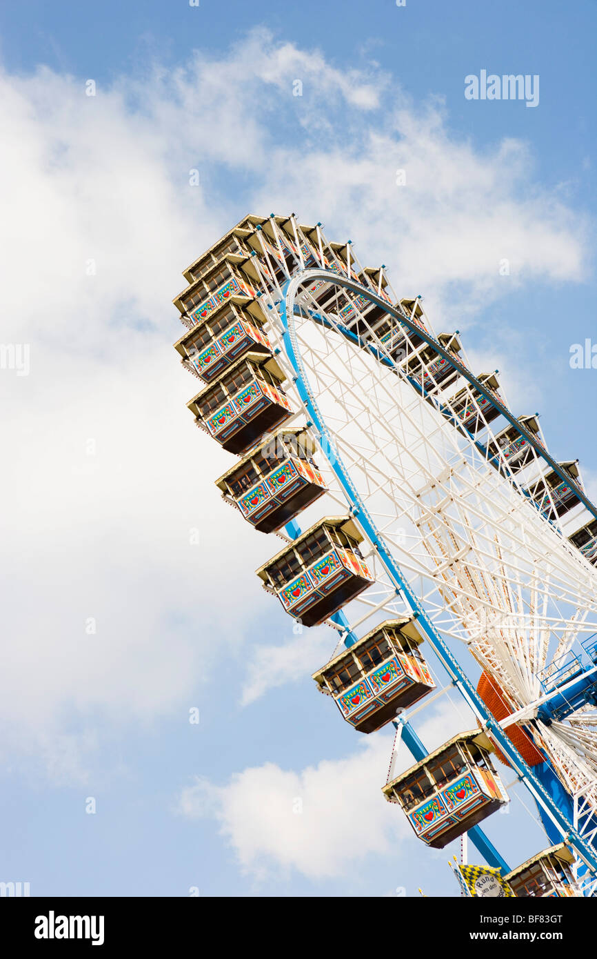 big wheel at fairground Stock Photo - Alamy