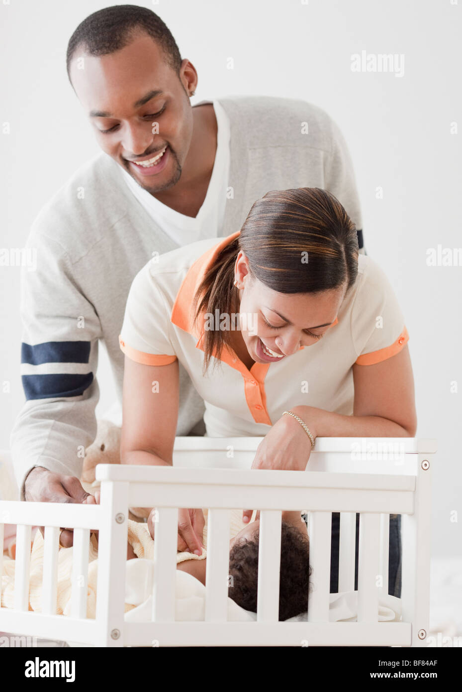 African couple baby nursery hi-res stock photography and images - Alamy