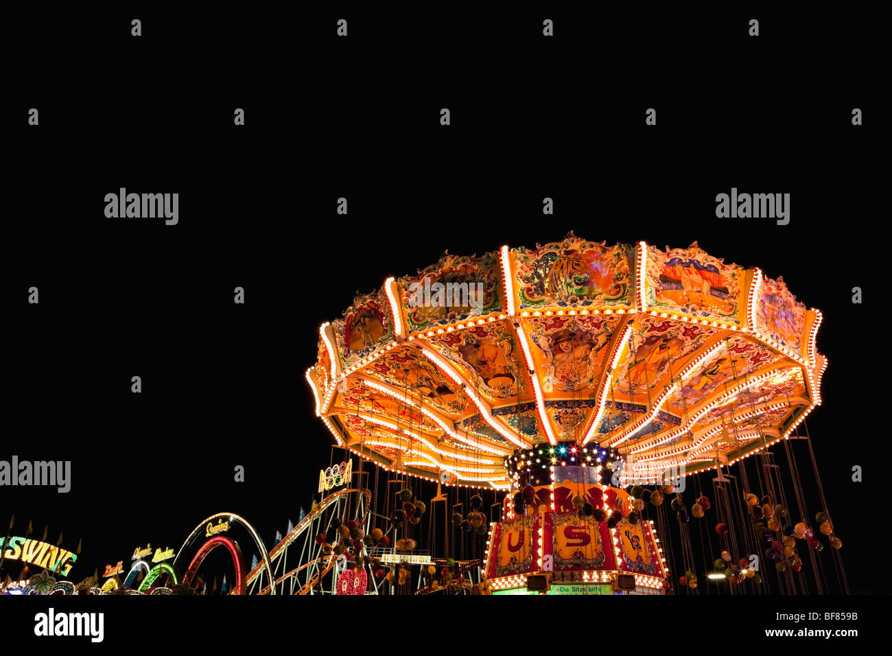 Fairground Swing Ride High Resolution Stock Photography and Images - Alamy