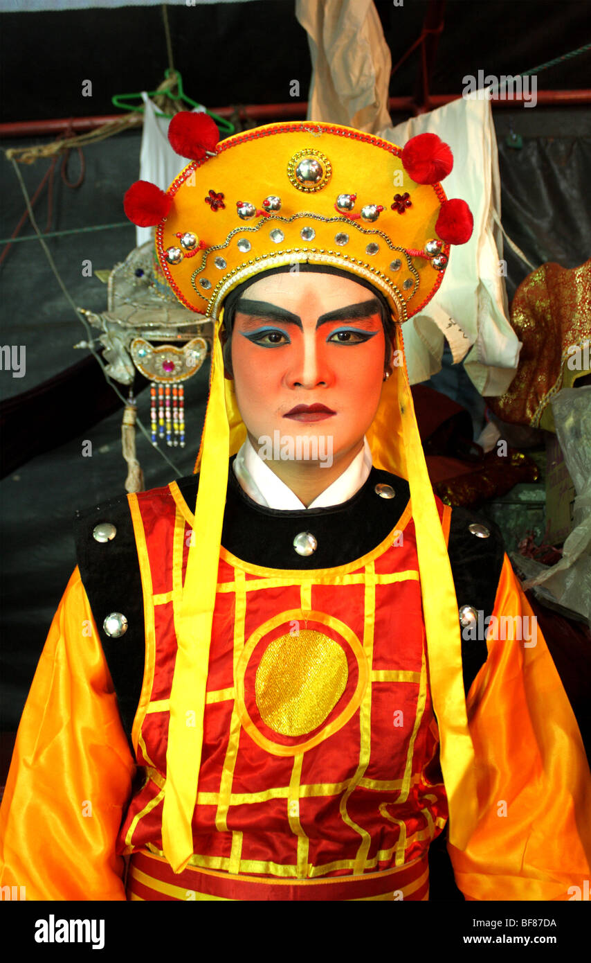 Portrait of Chinese Opera Performer , Bangkok ,Thailand Stock Photo - Alamy