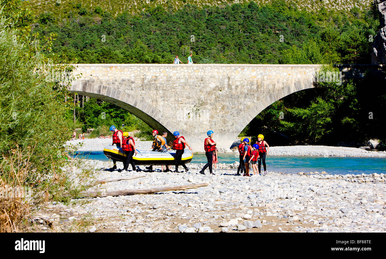 Carejuan Bridge, Verdon Gorge, Provence, France Stock Photo - Alamy