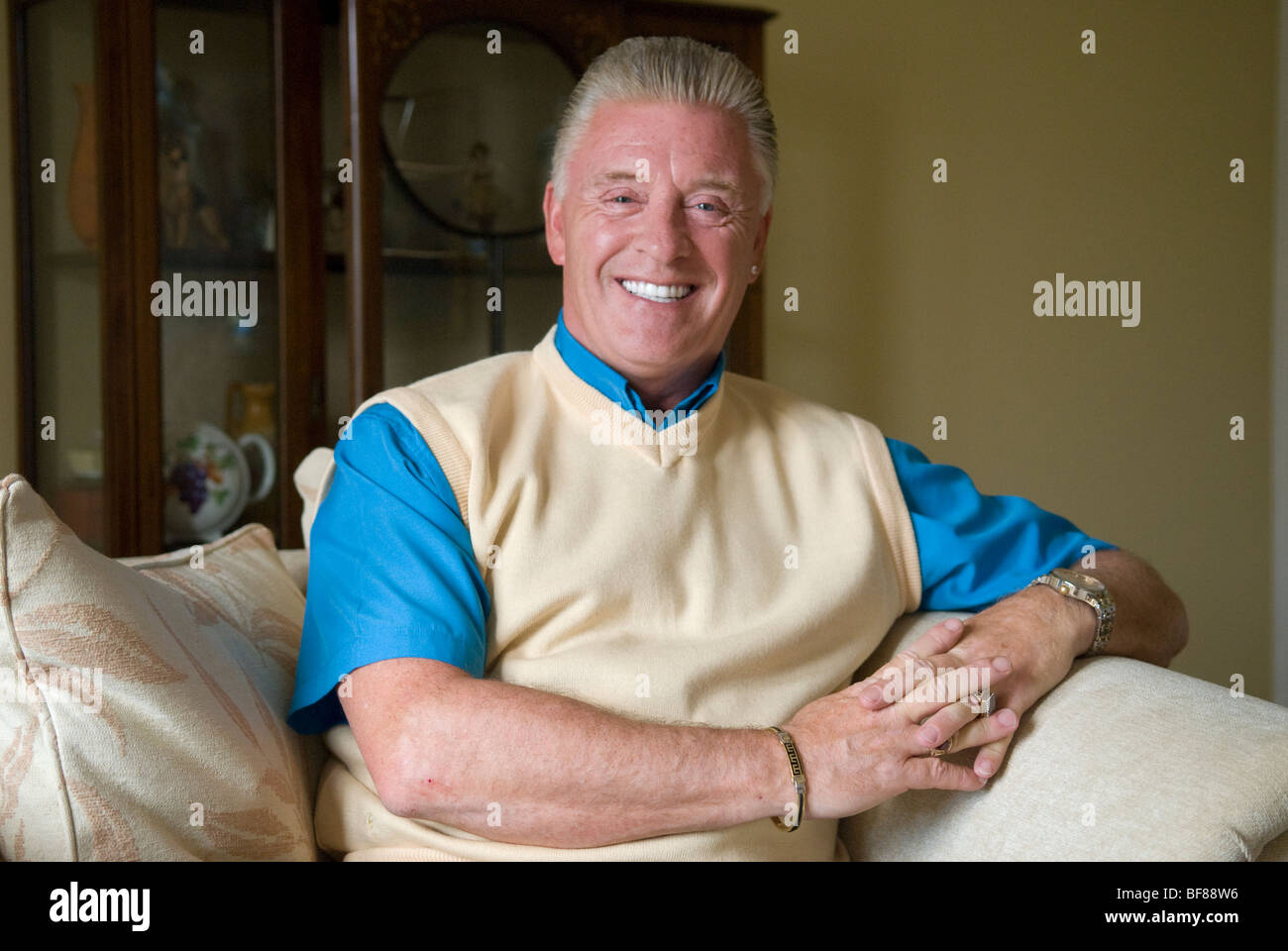 Portrait of Derek Acorah Stock Photo - Alamy