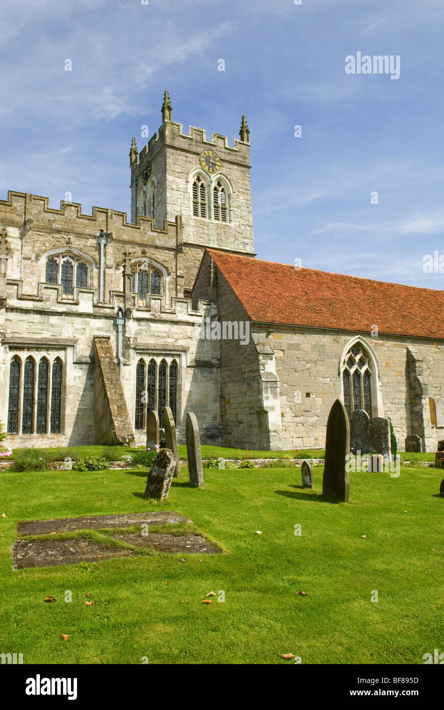 St Peters Church Wootton Wawen Warwickshire Stock Photo - Alamy