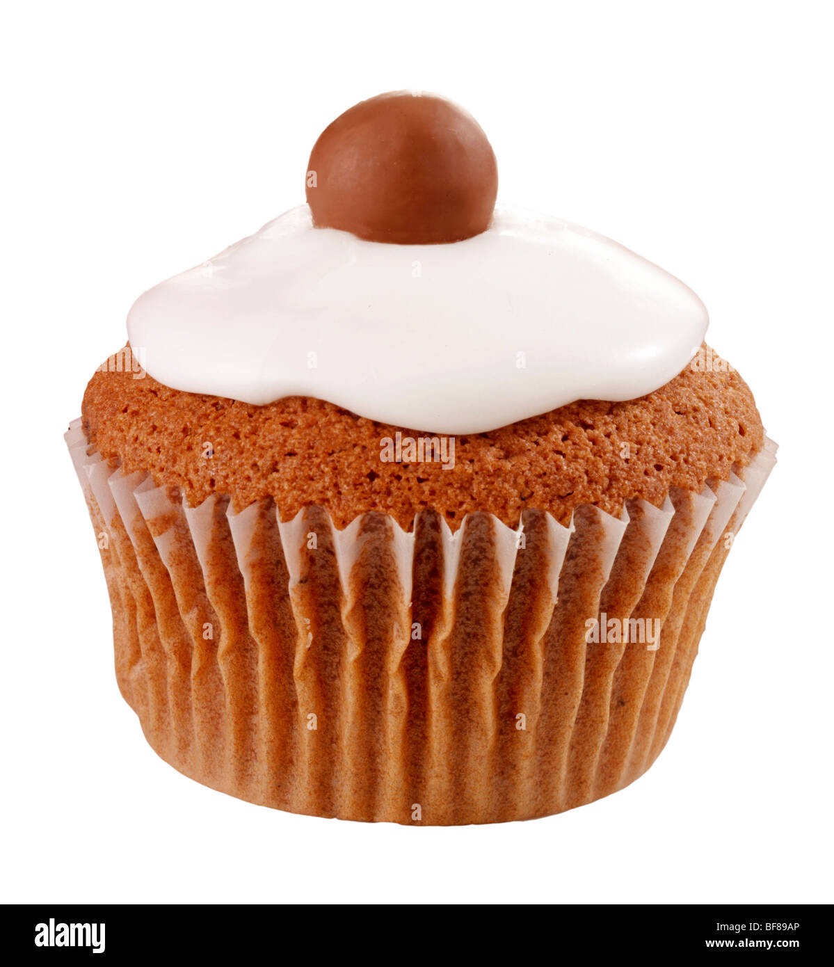 SINGLE CHOCOLATE CUPCAKE Stock Photo - Alamy