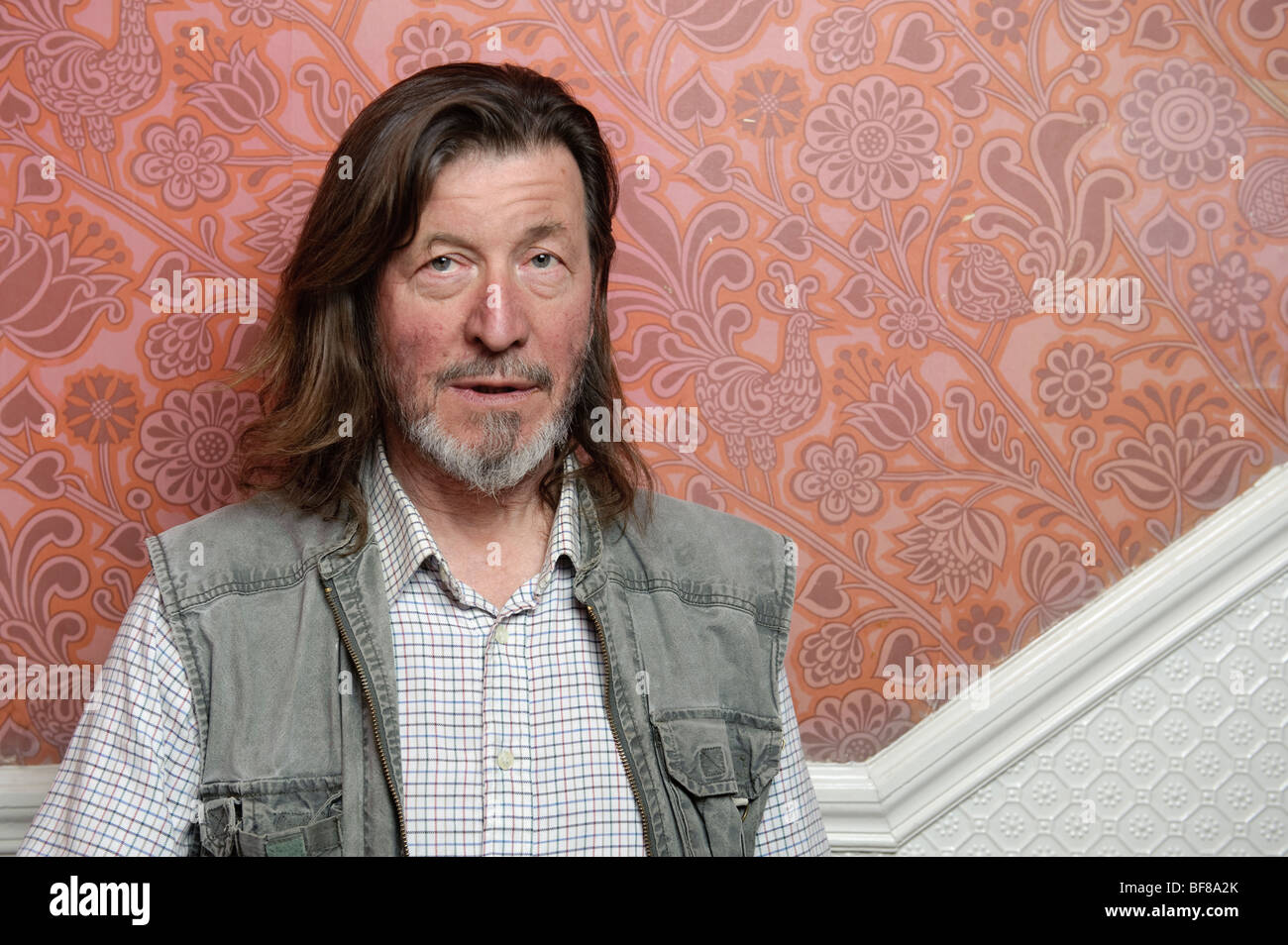 Portrait of Jan Pienkowski, illustrator and author of children's books ...