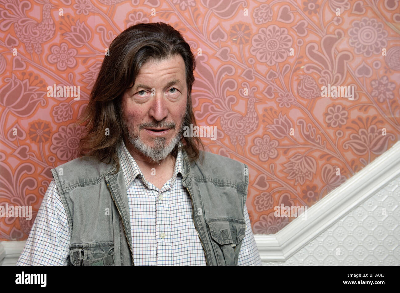 Portrait of Jan Pienkowski, illustrator and author of children's books ...