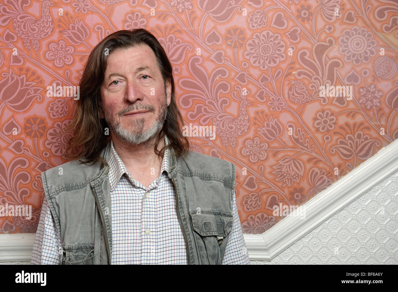 Portrait of Jan Pienkowski, illustrator and author of children's books ...